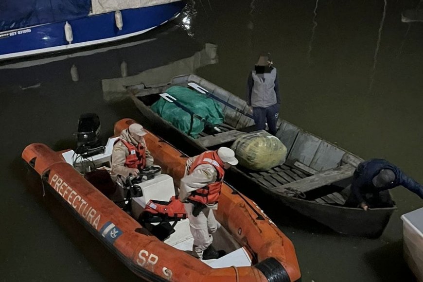 Contrabando en la zona de Colón: Prefectura interceptó una canoa con ...
