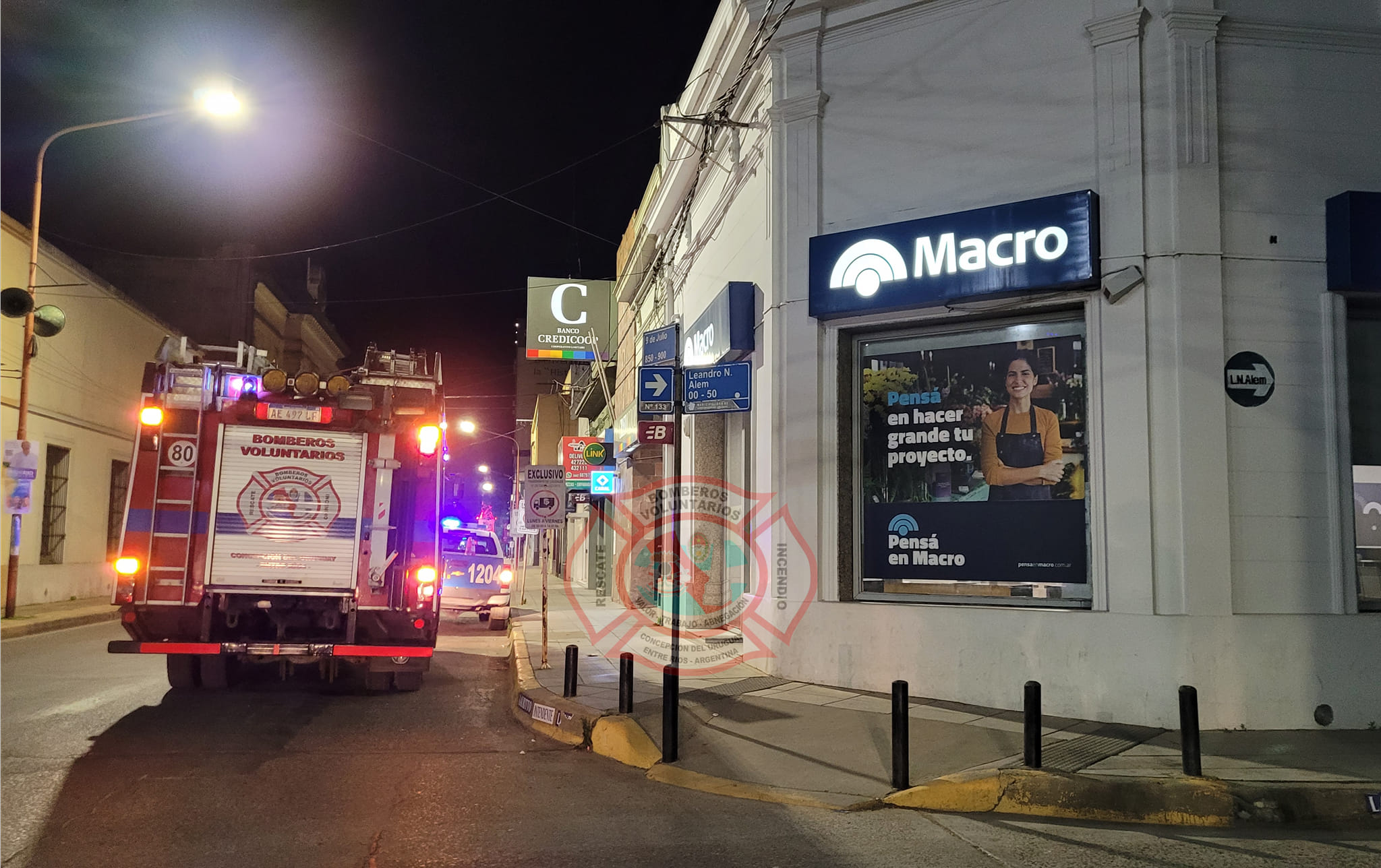 Concepción del Uruguay: Falsa alarma por supuesto incendio en sucursal ...