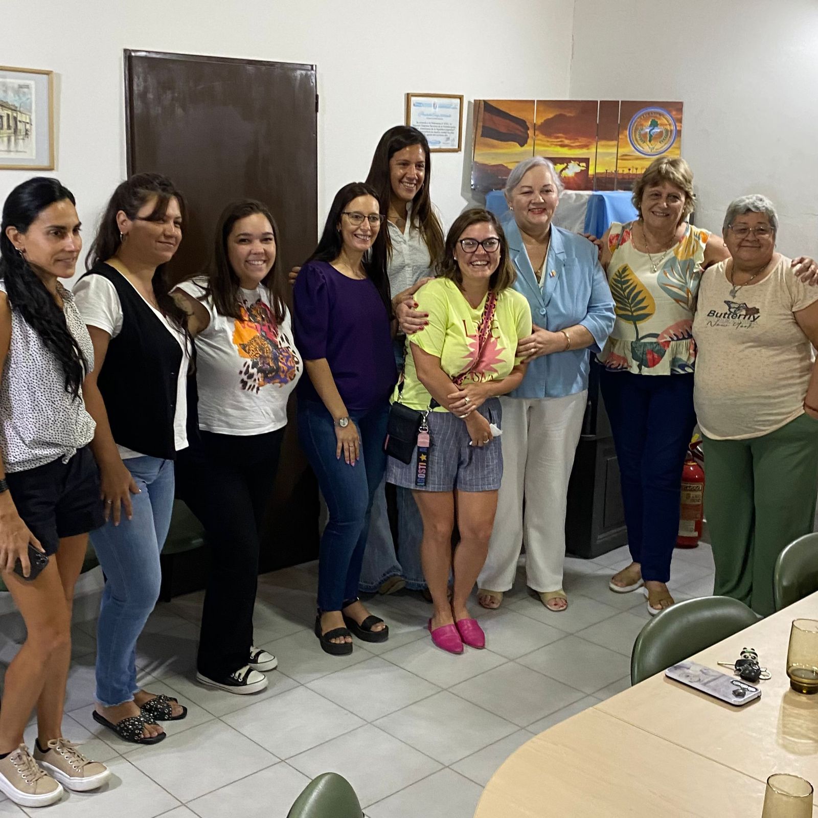 Evelyn Viganoni y la diputada Vilma Vázquez se reunieron con ...