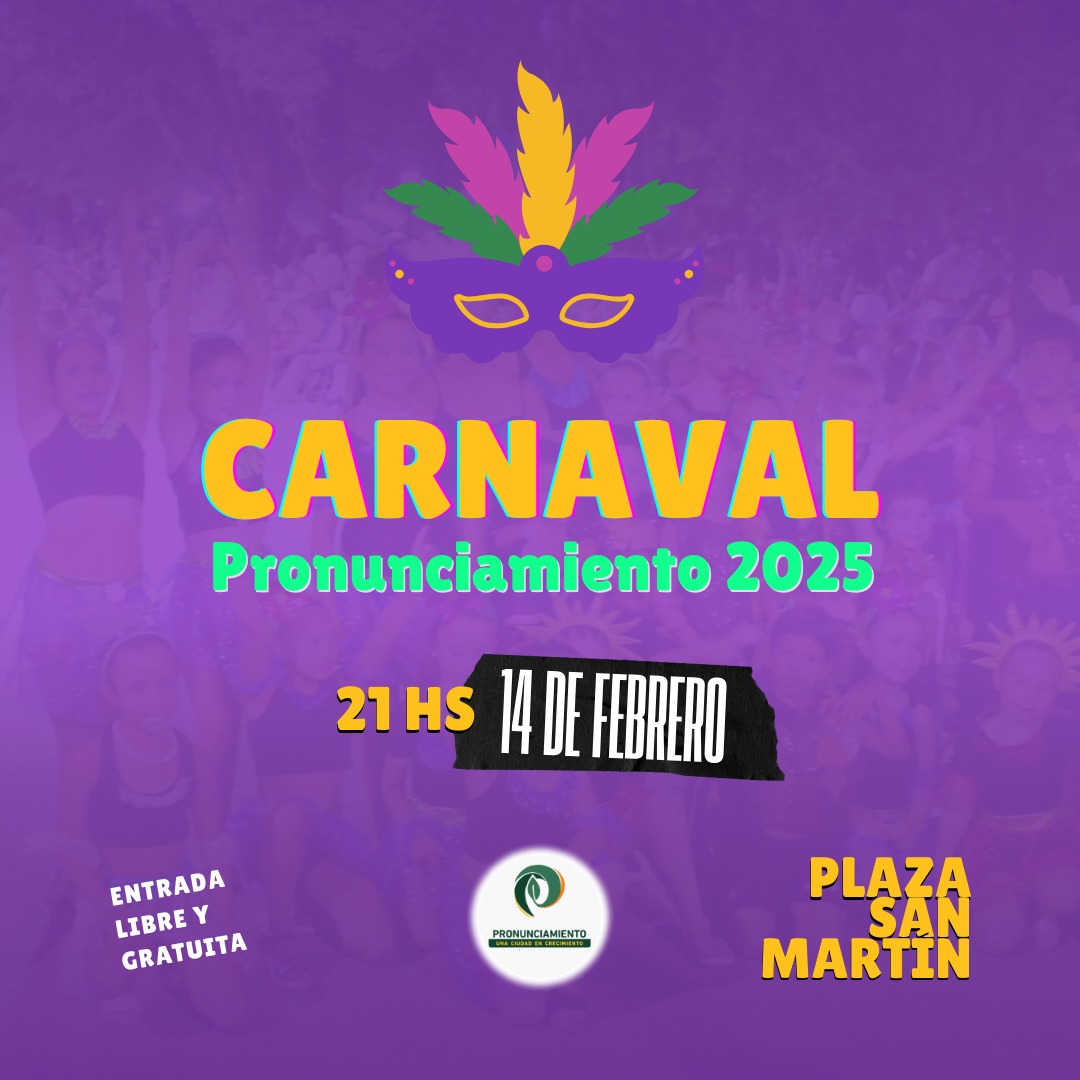 Preparate para disfrutar de una nueva edición del Carnaval de ...