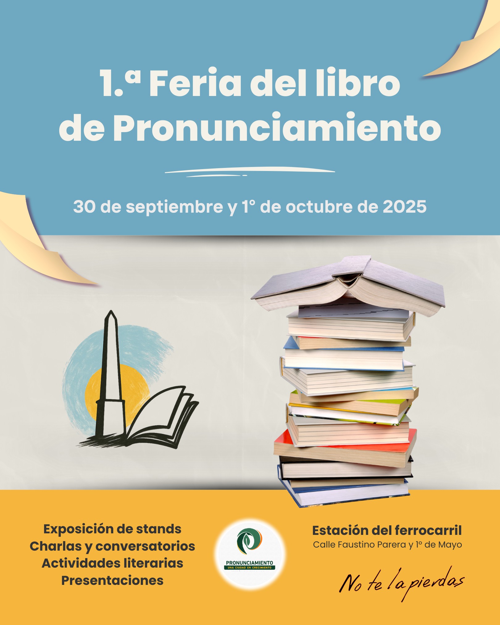 Primera 𝐅𝐞𝐫𝐢𝐚 𝐝𝐞𝐥 𝐋𝐢𝐛𝐫𝐨 𝐝𝐞 𝐏𝐫𝐨𝐧𝐮𝐧𝐜𝐢𝐚𝐦𝐢𝐞𝐧𝐭𝐨 | GENESIS24.NET > Portal ...