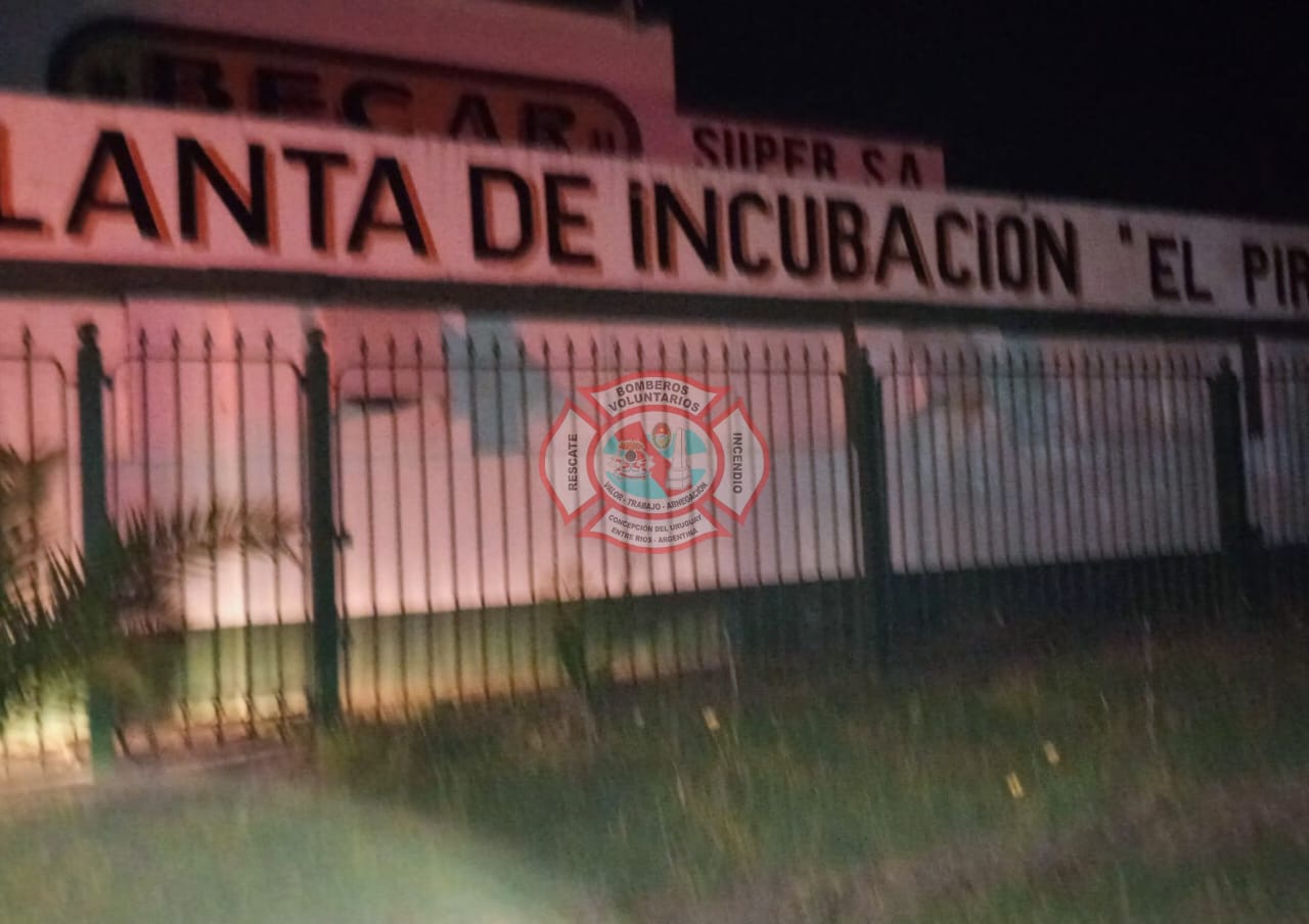 Concepción del Uruguay: Principio de incendio en planta de incubación ...